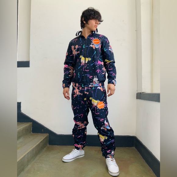 Warner Bros. | Other | Mens Nickelodeon Navy Multicolor All Over ...